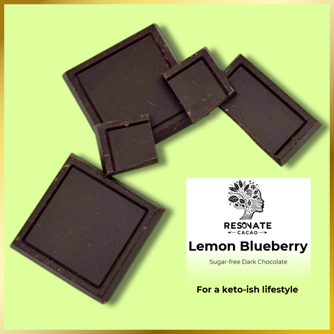 KetoRite Lemon Blueberry by Resonate Cacao