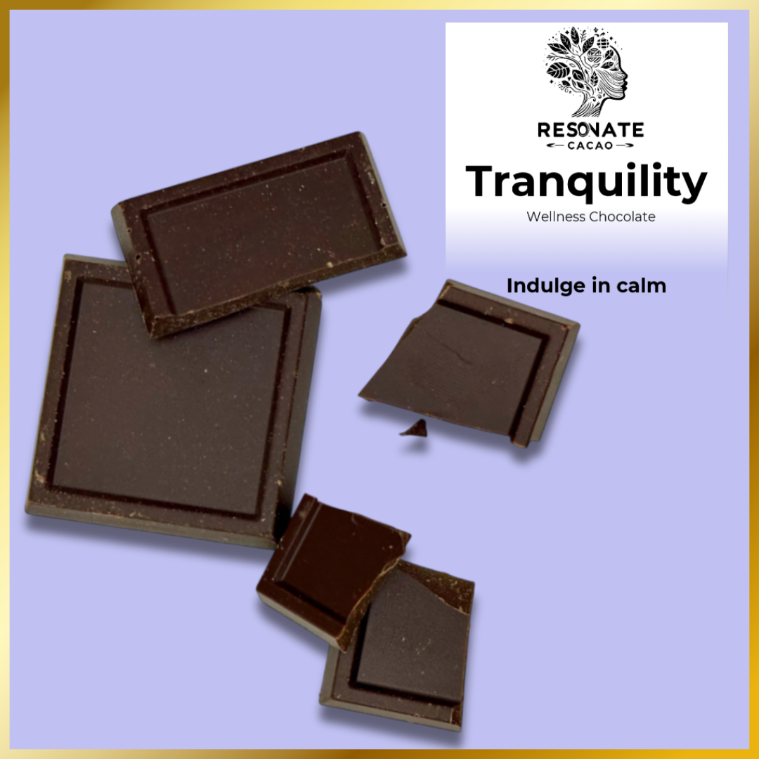 Tranquility: Relaxation Chocolate by Resonate Cacao